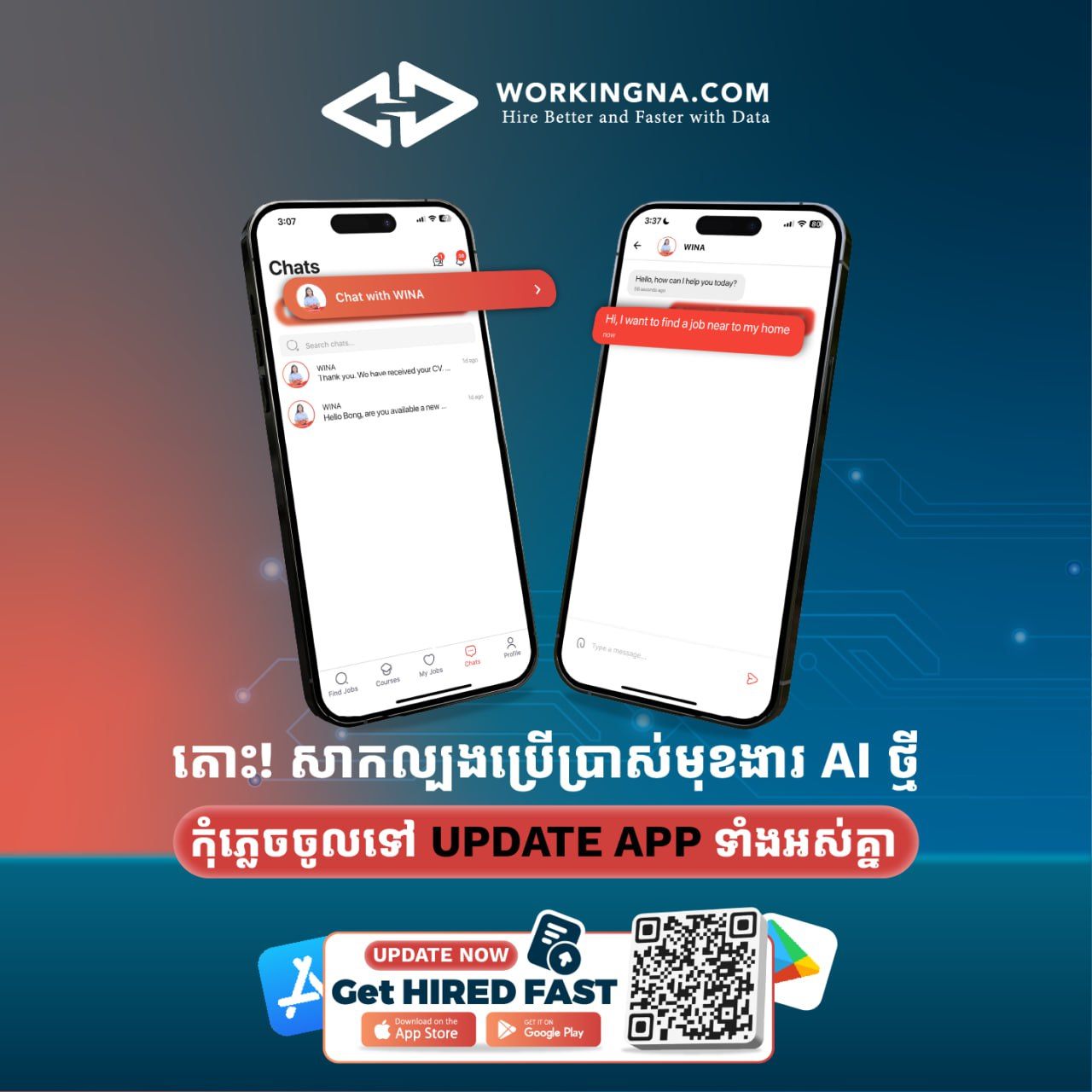 Introducing WINA's New AI Chat: A Smarter Way to Apply for Jobs - Our Blog - WORKINGNA